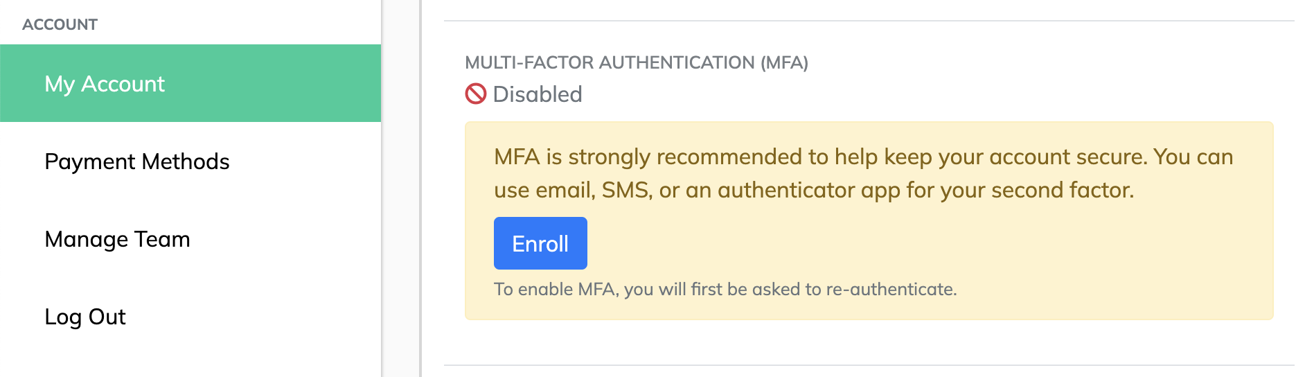 How to log into the iink app and enable MFA