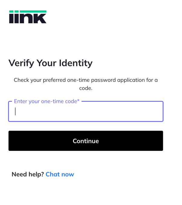 How to log into the iink app and enable MFA