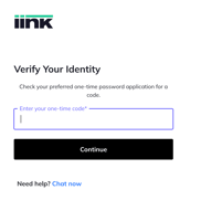 How to log into the iink app and enable MFA