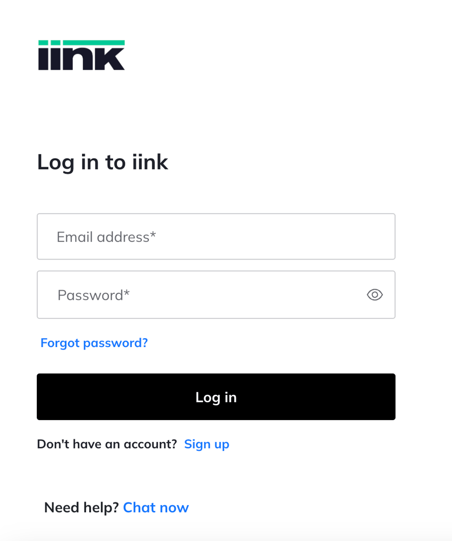 How to log into the iink app and enable MFA